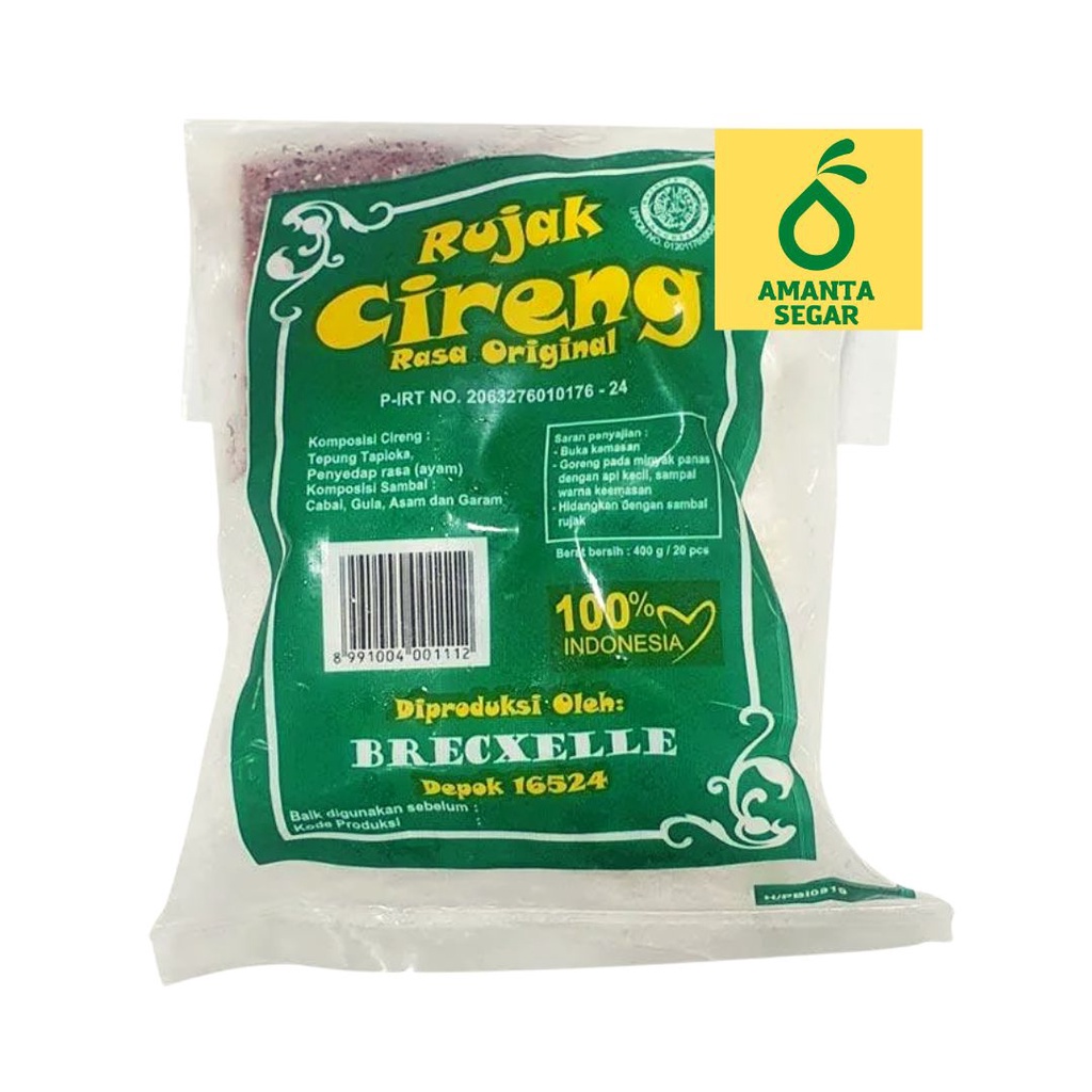 Jual Rujak Cireng Rasa Original Instan Praktis Brecxell Pedas Manis ...
