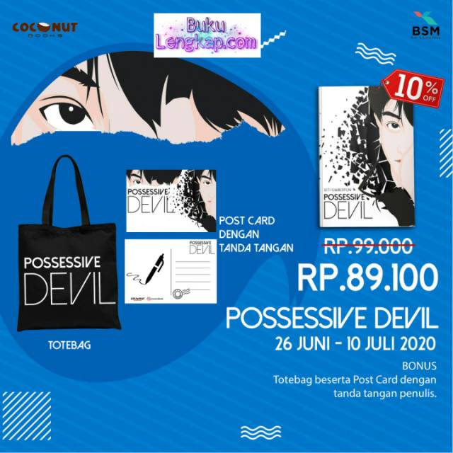 Jual buku Novel Possessive devil - Siti Umrotun original | Shopee Indonesia