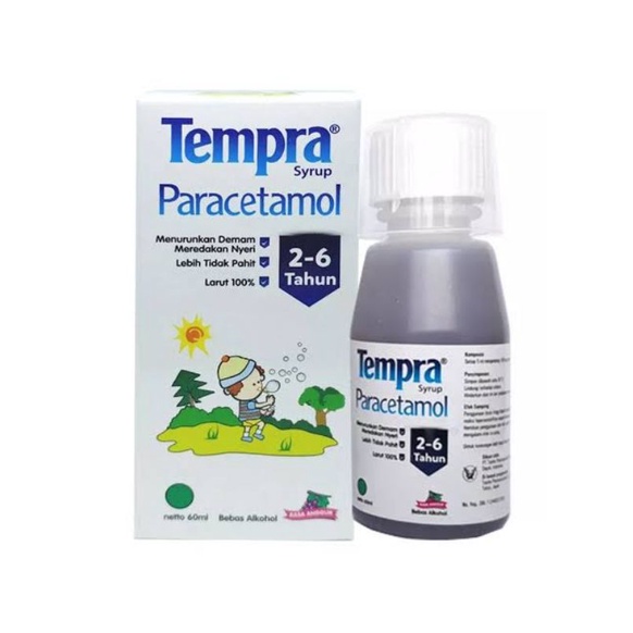 Jual Tempra Drop Paracetamol/ Syrup Penurun Demam Anak Rasa Anggur ...