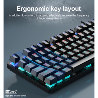 Jual Keyboard Gaming Mechanical KOMIC KG-MK288 -New LED | Shopee Indonesia
