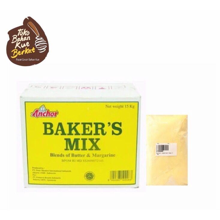 Jual ANCHOR BAKERS MIX BUTTER BLEND 250 GR / BAKER CAMPURAN MENTEGA ...