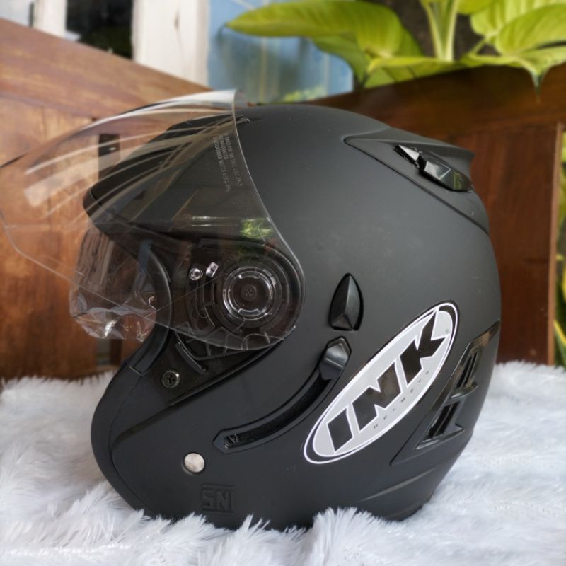 Jual (COD) HELM INK DOUBLE VISOR SNI PRIA WANITA KEREN | Shopee Indonesia