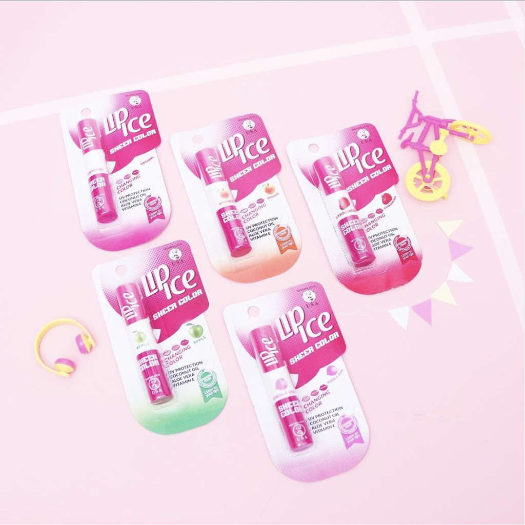 Jual LIP ICE SHEER COLOUR - 2.2gr | Lip ice Sheer Strawberry Apple ...