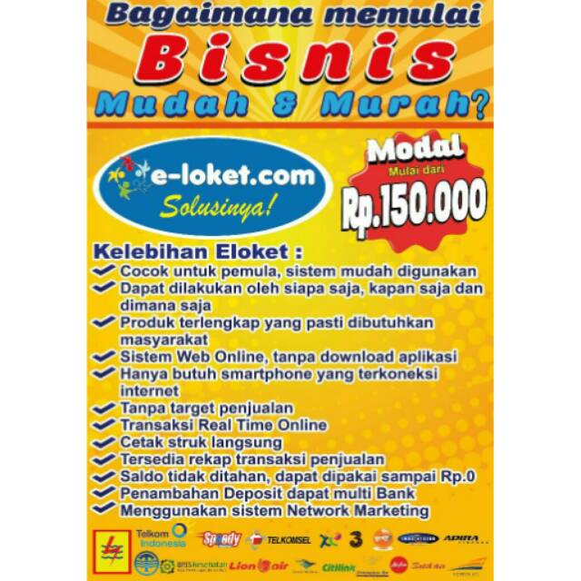 Jual e-loket | Shopee Indonesia