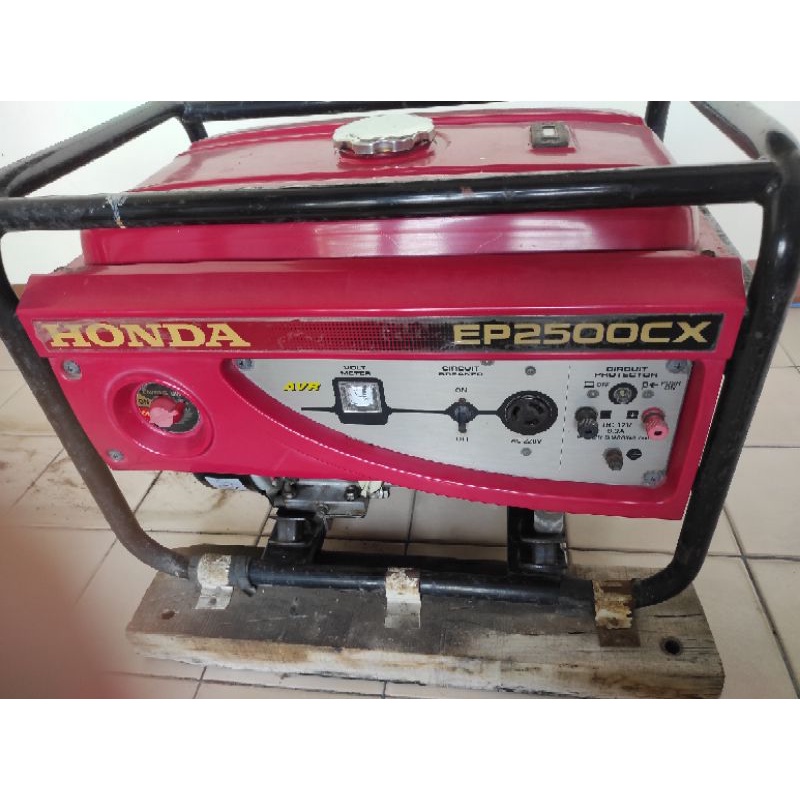 Jual MESIN GENSET GENERATOR BENSIN HONDA EP2500CX 2200 watt EP 2500 CX ...