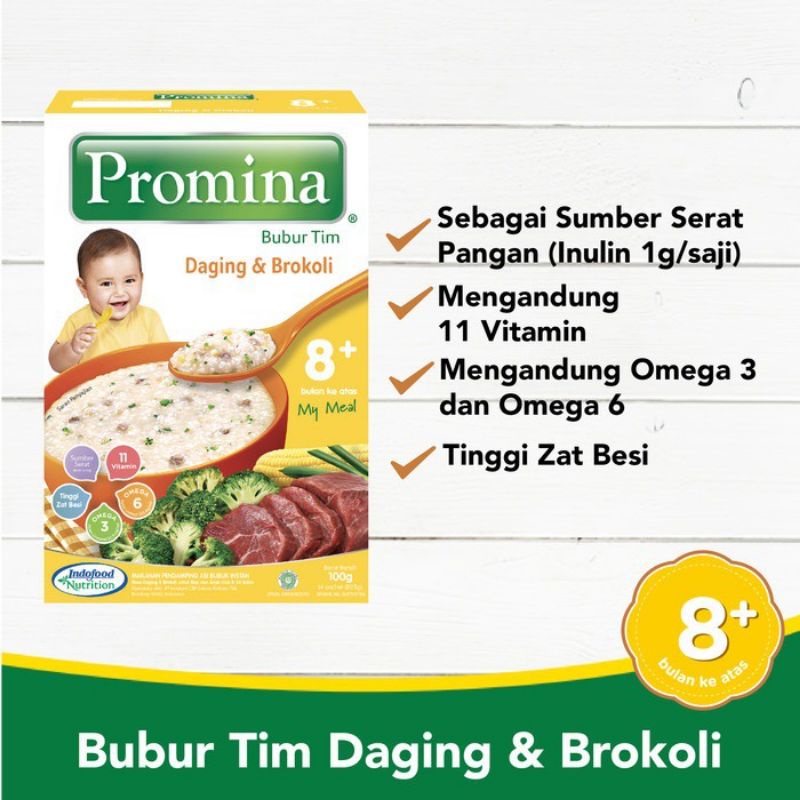 Jual 6+ PROMINA BUBUR BAYI - BUBUR MPASI PROMINA - BUBUR FORTIF PROMINA ...