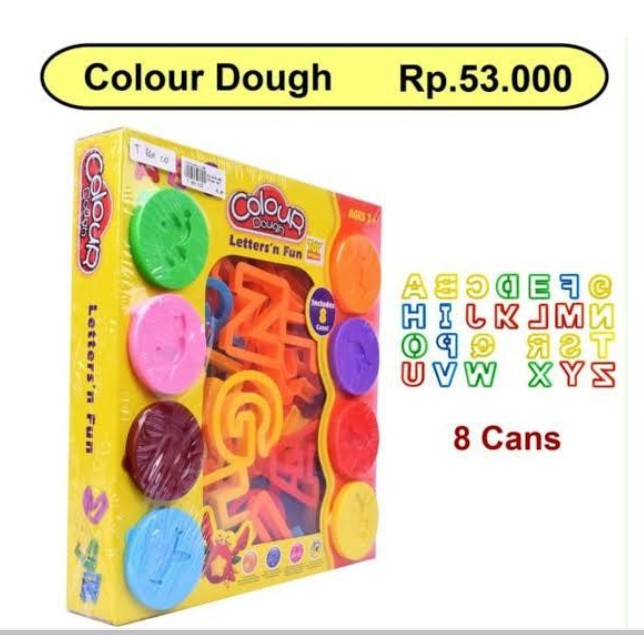 Jual Mainan Doh Mainan Play Doh Mainan Lilin Edukasi Colour Dough ...