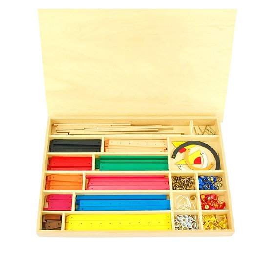 Jual Montessori Elementary Geometric Sticks Material - Geometry Sticks ...