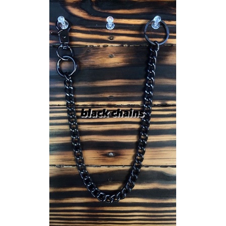 Jual Rantai Dompet Hitam / Black Chain Wallet | Shopee Indonesia