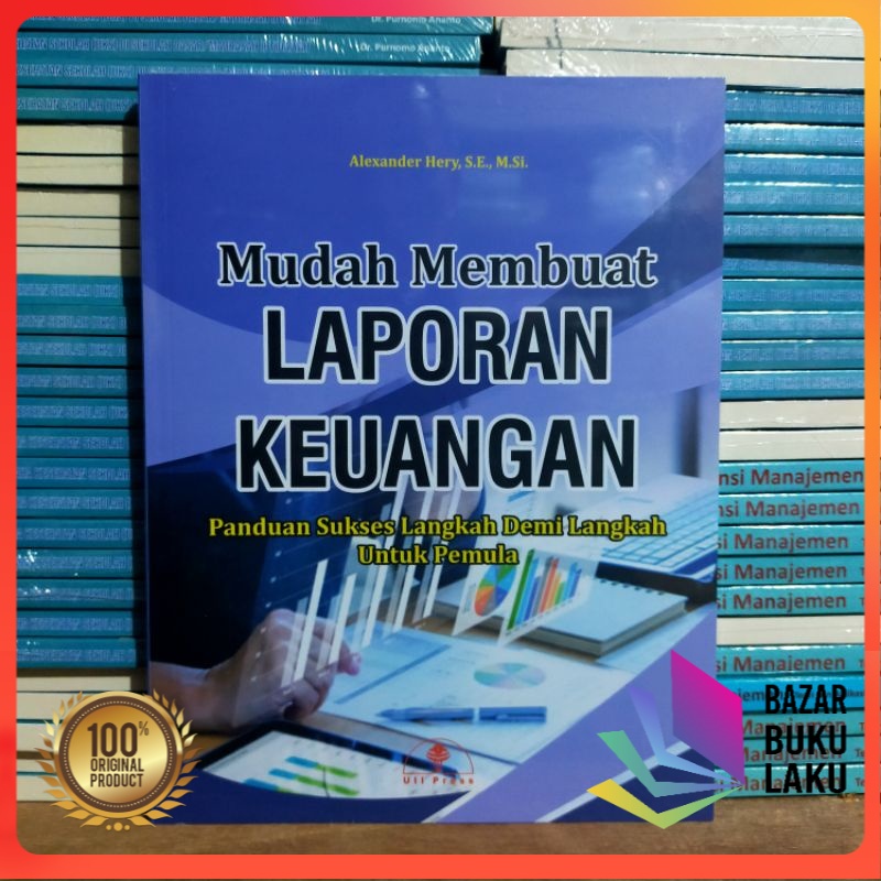 Jual Buku Original Mudah Membuat Laporan Keuangan Panduan Sukses