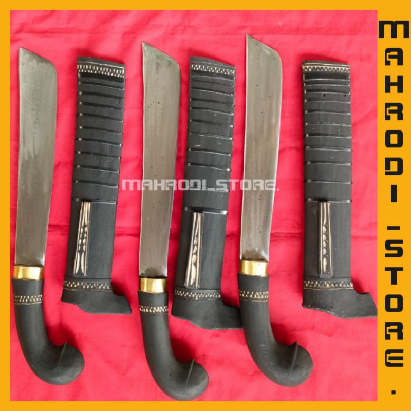 Jual GOLOK BEDOG SARUNG HITAM ASLI BANTEN SUPER TAJAM | Shopee Indonesia