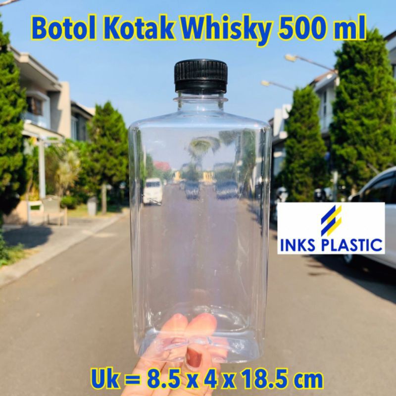 Jual BOTOL KOTAK 500 ML ( ISI 10 ) | Shopee Indonesia