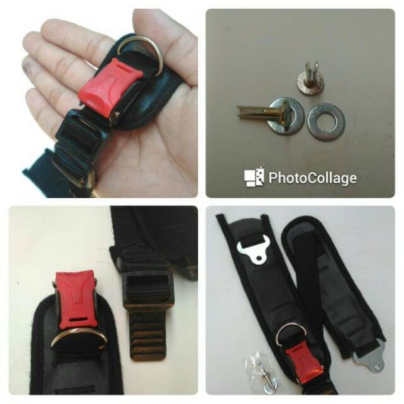 Jual tali helm untuk semau jenis helm tali pengikat helm full face ...