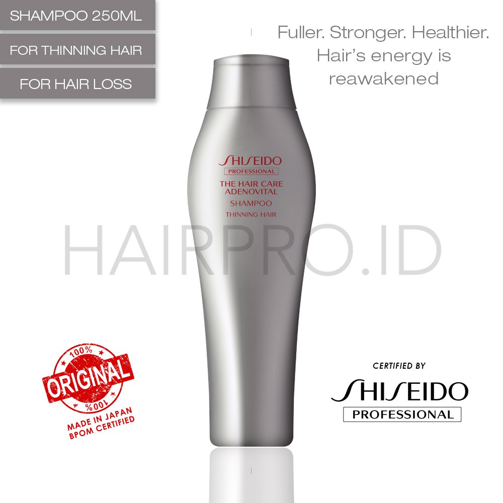 Jual Shiseido Professional THC Adenovital Shampoo 250ml | Shopee Indonesia