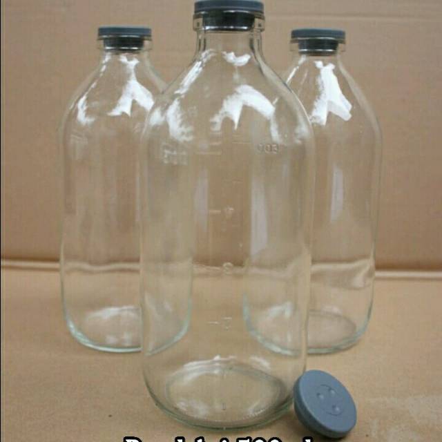 Jual Botol kaca Asi 500 ml | Shopee Indonesia