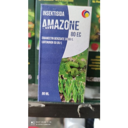 Jual AMAZONE 80MILI insektisida emamectin benzoat 30EC dan lufenuron ...