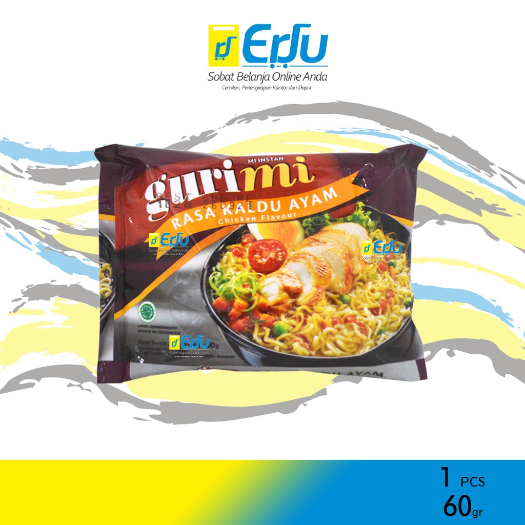 Jual VARIAN Gurimi Mie Instan Rasa Kaldu Ayam Kuah & Mie Goreng Halal ...
