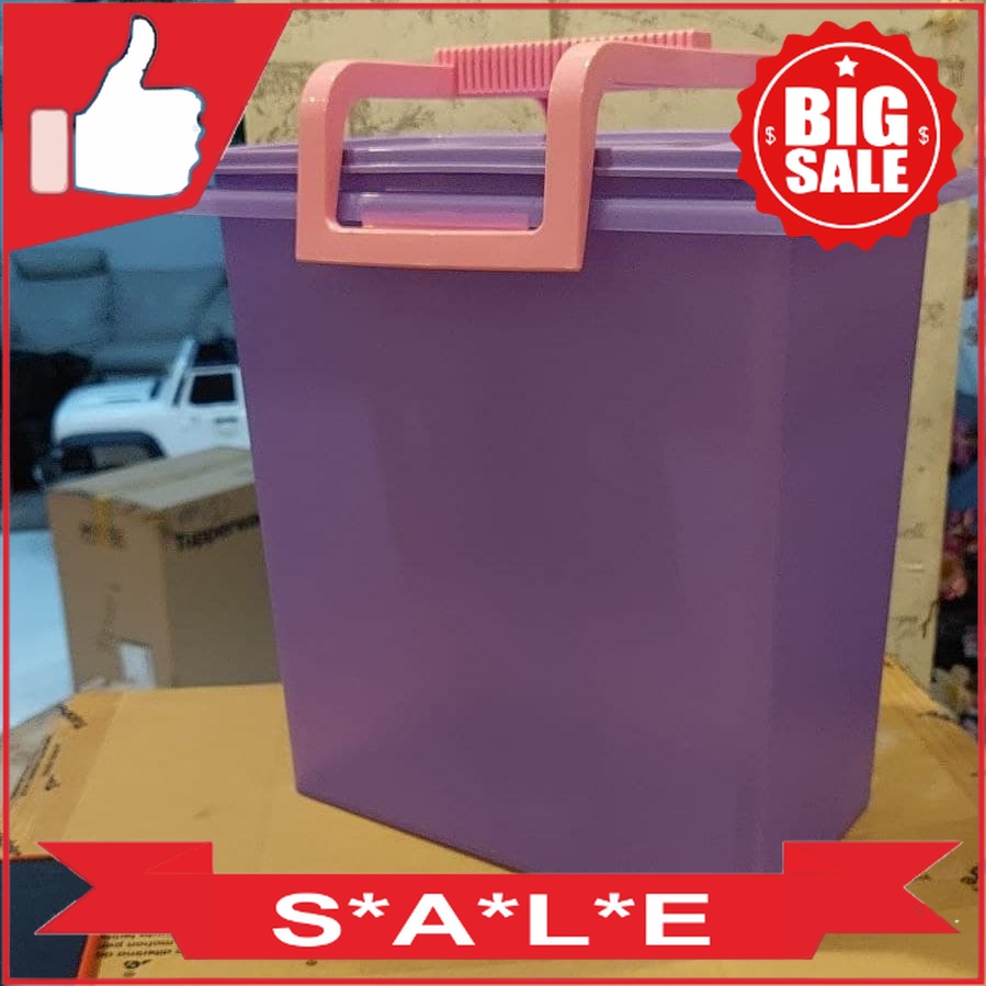 Jual Tupperware Keep N Carry 10kg UNGU Tupperware Original | Shopee ...