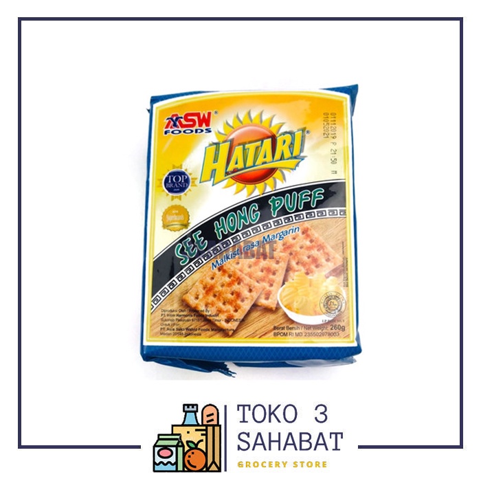 Jual Hatari Biru See Hong Puff Rasa Margarin | Shopee Indonesia