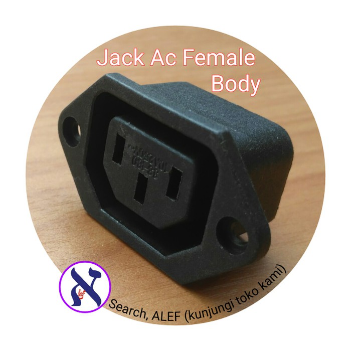 Jual Socket ac female komputer sasis body casing box jack soket | Shopee Indonesia