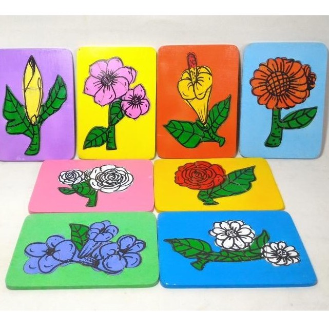 Jual Puzzle Bunga Kecil Isi 8 | Shopee Indonesia