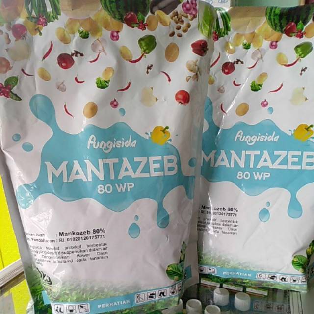 Jual Fungisida Mantazeb 80WP 1kg. Mankozeb biru | Shopee Indonesia
