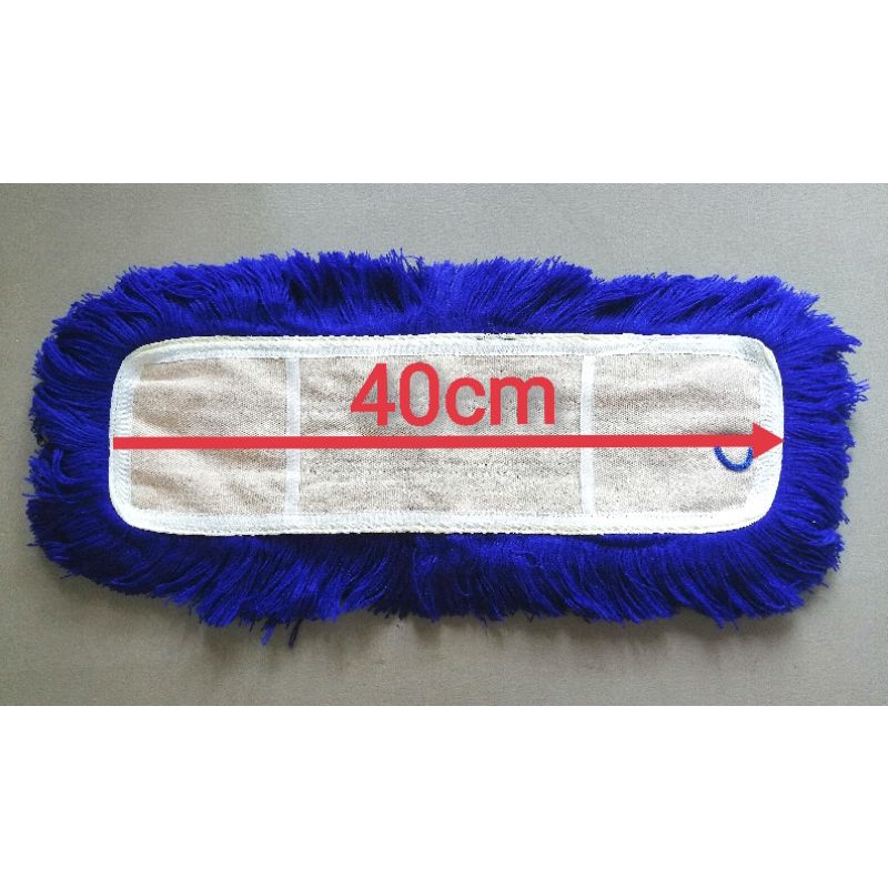 Jual Refill Dust Mop 40cm/ Mop Lobby / Lobby duster bahan akrilik (hanya kain) 40CM Biasa ...