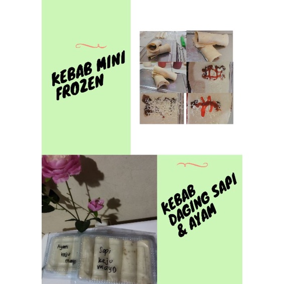Jual Kebab Mini Frozen Aba Zakky (1 pack isi 5 pcs) | Shopee Indonesia