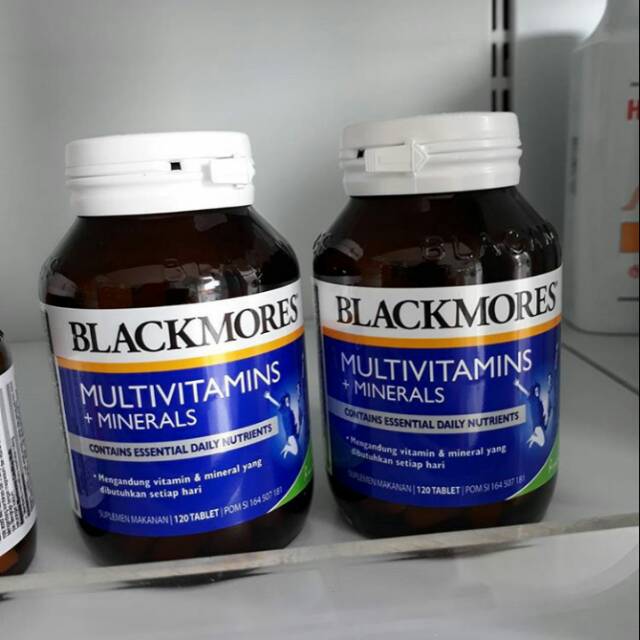 Jual Blackmores multivitamin + minerals--nutrisi vitamin dan mineral sehari hari--120 tablet ...