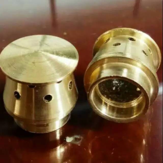 Jual Burner Api Lilin Kuningan Kompor Gas Rinnai Model Baru | Shopee ...