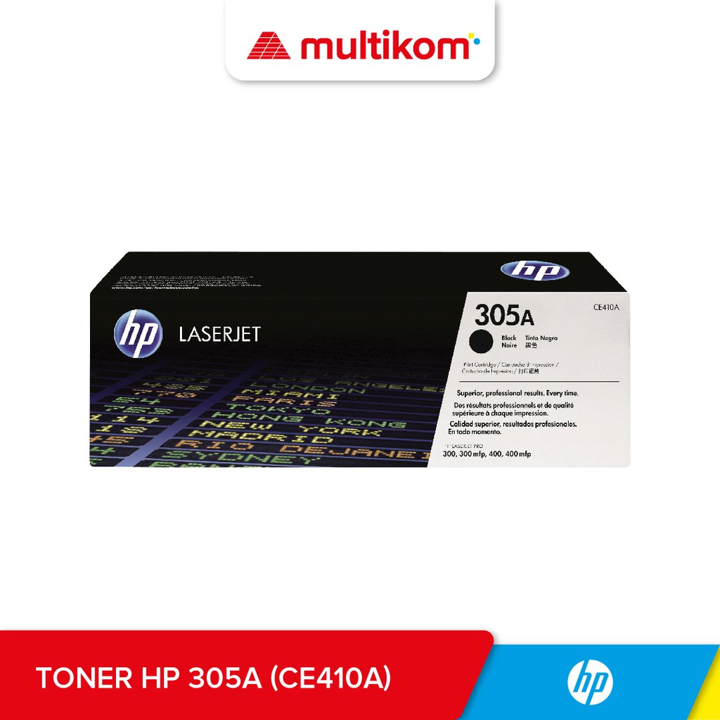 Jual TONER HP CE410A,(305A)BLACK ORIGINAL FOR LJPRO M451/M475 | Shopee ...
