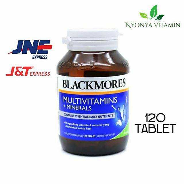 Jual BLACKMORES MULTIVITAMIN DAN MINERAL ISI 120 TABLET | Shopee Indonesia