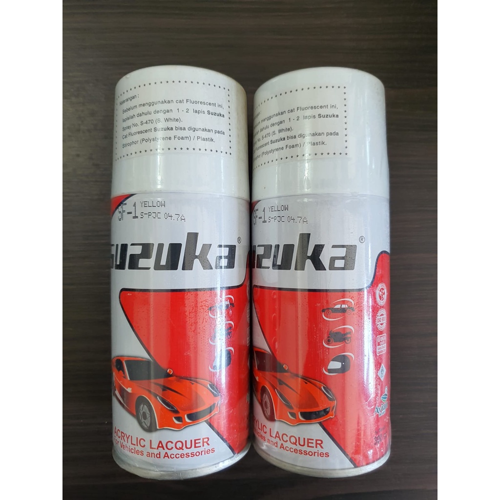 Jual Cat SUZUKA Spray PYLOX PILOX FLUORESCENT SF Cat Semprot Besi ...