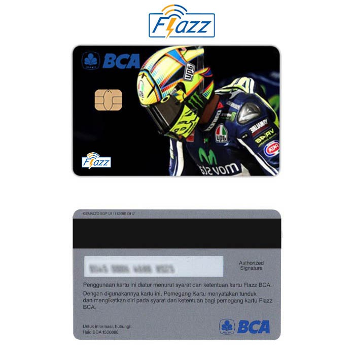 Jual Rossi MotoGP Kartu E-Money Flazz BCA Gen 2 NFC Custom Card | Shopee Indonesia