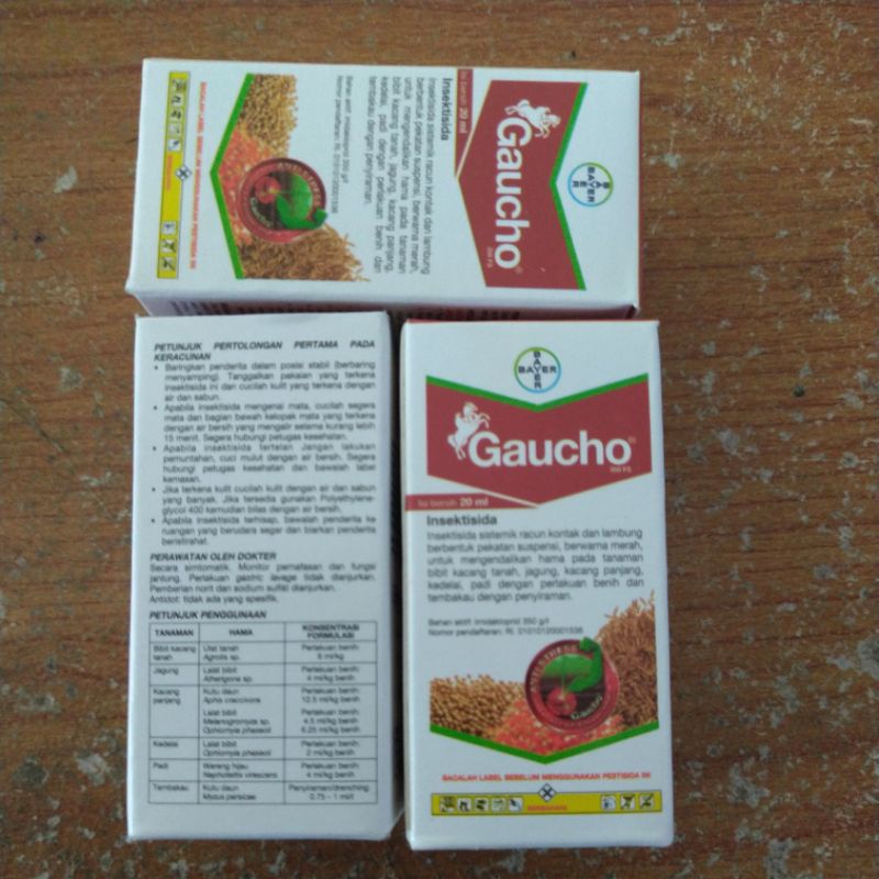 Jual Insektisida perlakuan benih GAUCHO 350FS 20ML | Shopee Indonesia