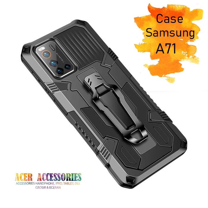 Jual TRANSFORMER I-RING MAGNETIC HARD CASE COVER CASING HARDCASE Samsung A71/ Standing Robot ...