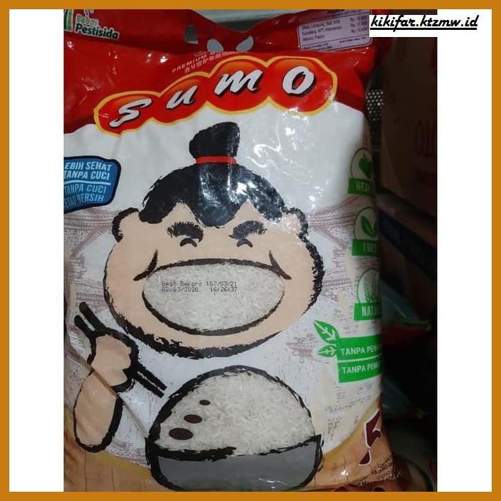 Jual ANEKA-BERAS- BERAS SUMO PREMIUM KEMASAN MERAH 5 KG -BERAS-SEHAT ...
