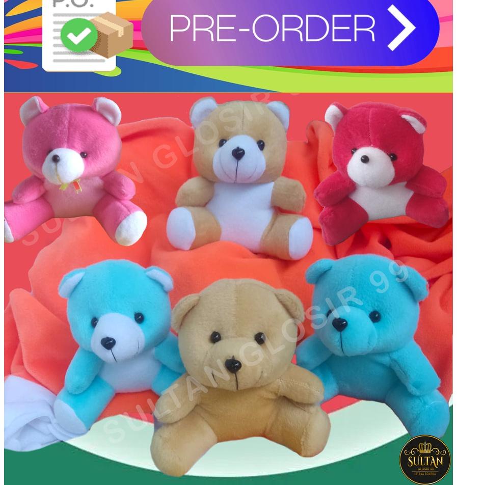 Jual Boneka Teddy Bear 15 CM KHUSUS PO | Sultan Glosir {JMD.11Au22ᵛ} | Shopee Indonesia