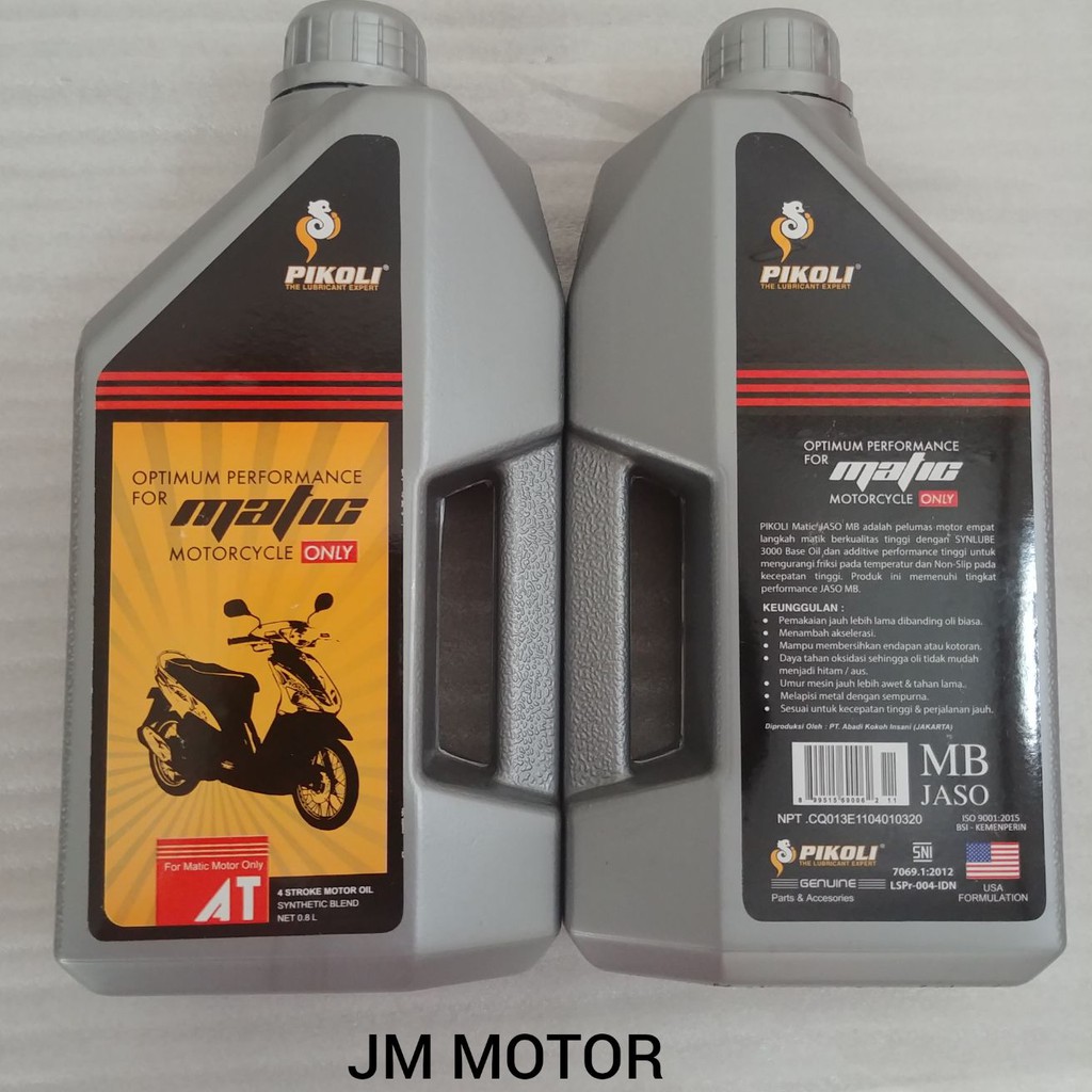 Jual OLI PIKOLI MATIC SYNTHETIC 800ML | Shopee Indonesia