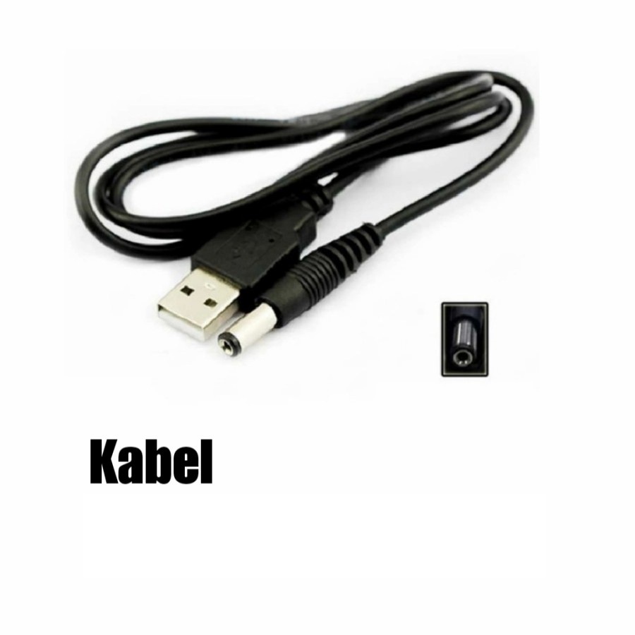 Jual Kabel usb charger 5v pompa ASI jack besar | Shopee Indonesia
