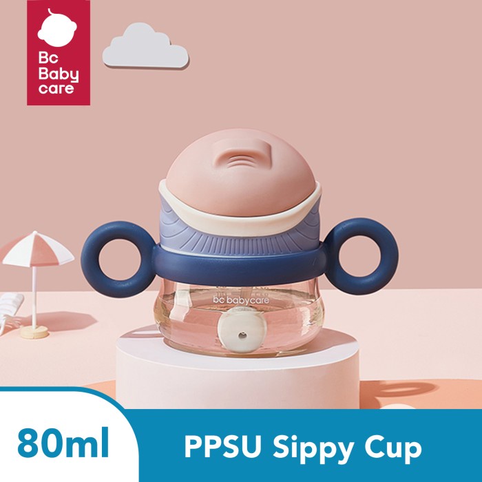 Jual BC BABYCARE MINI SIPPY CUP HANDLE BOTOL MINUM SEDOTAN ANAK BAYI 80ML - Pink80ml PPSU ...