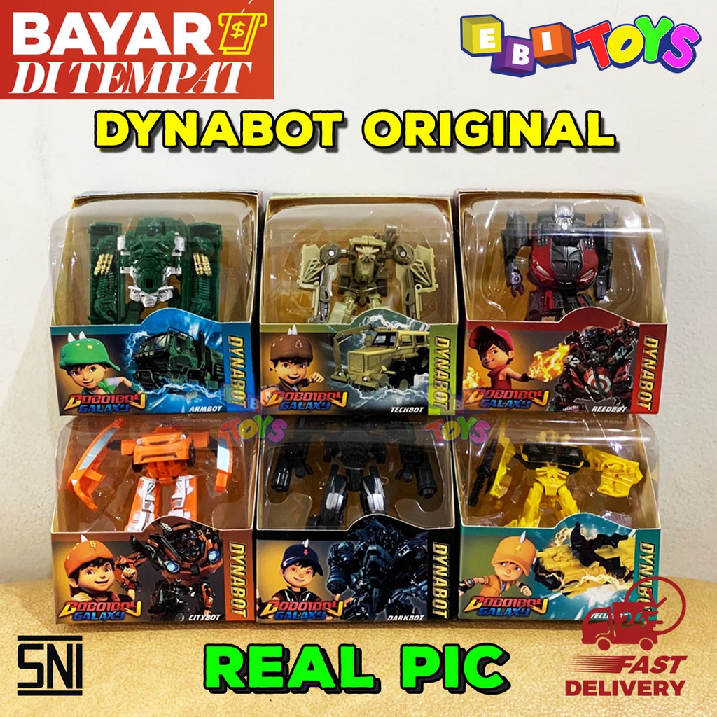 Jual Mainan Dynabot Robot Dynabot Transformer Dyna bot MURAH | Shopee ...