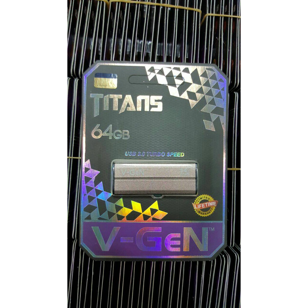 Jual Flashdisk V-GeN 64GB TITAN USB 3.0 (USB VGEN) | Shopee Indonesia
