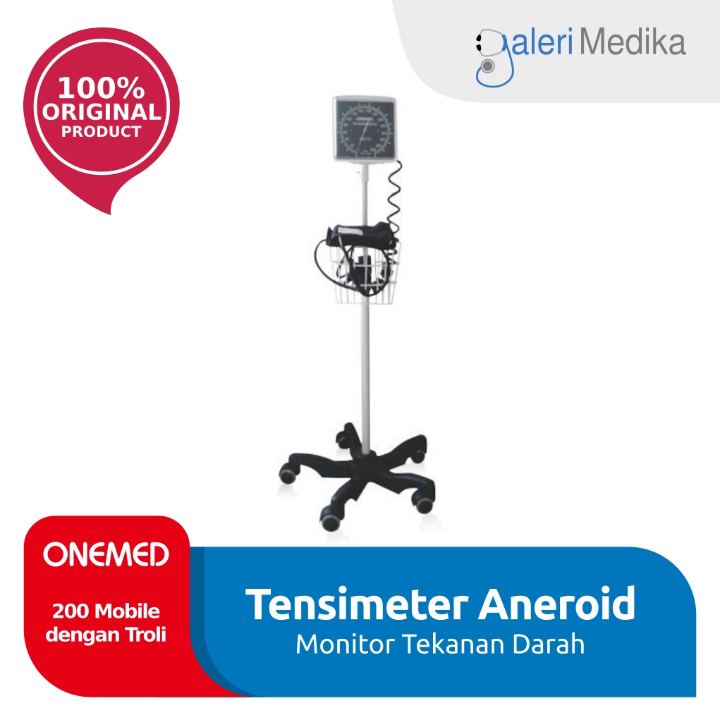 Jual Onemed Tensimeter 200 Mobile dengan Troli - Alat Ukur Tekanan ...