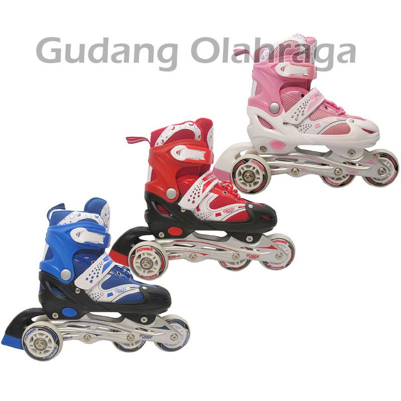 Jual Sepatu Roda BAJAJ / Power Superb Inline Skate Model BAJAJ | Shopee ...