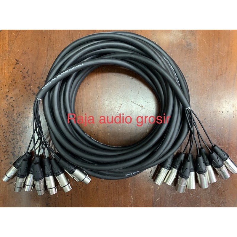 Jual snake kabel isi 8 panjang 15 meter . kabel snake 8 panjang 15 ...
