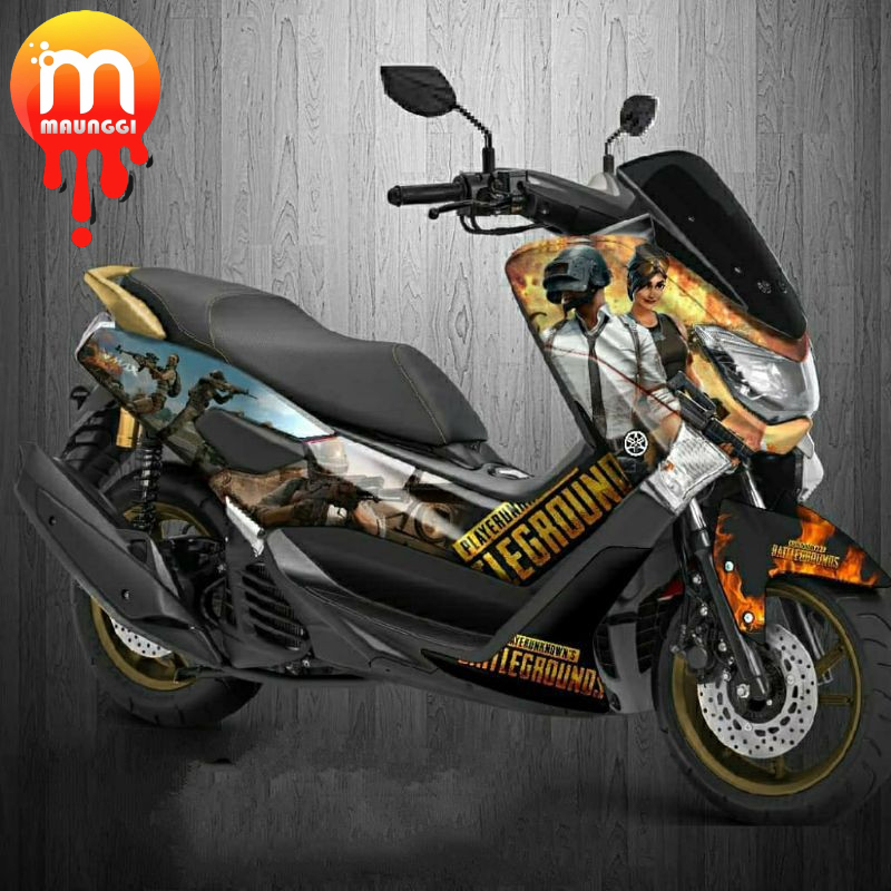 Jual Decal nmax full body Striping nmax 155 full motif karakter anime ...