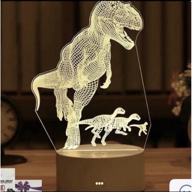Jual LAMPU KADO Akrilik AESTHETIC 3D ~ LAMPU HIAS KAMAR LED 3D AKRILIK ...