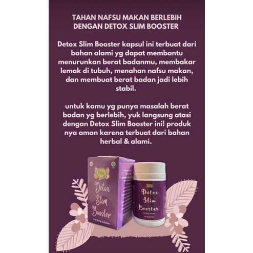 Jual DETOX SLIM BOOSTER (30 KAPSUL) | Shopee Indonesia