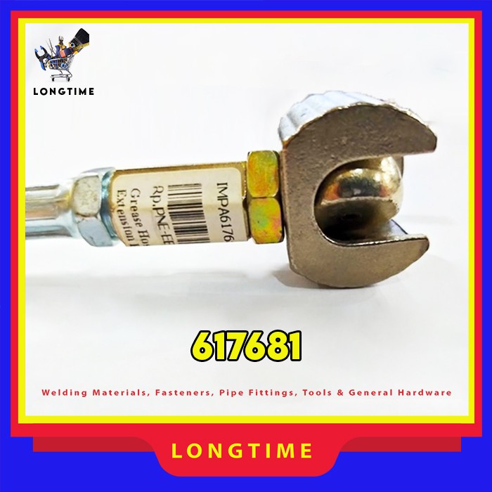 Jual Grease hose Flexible Extension Hose BOTTON Type IMPA 617681 Button ...